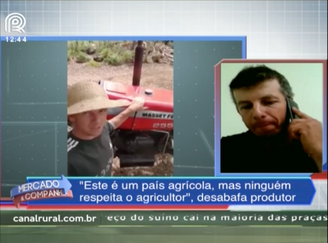 'O agricultor paga a conta da política brasileira', diz pequeno ...