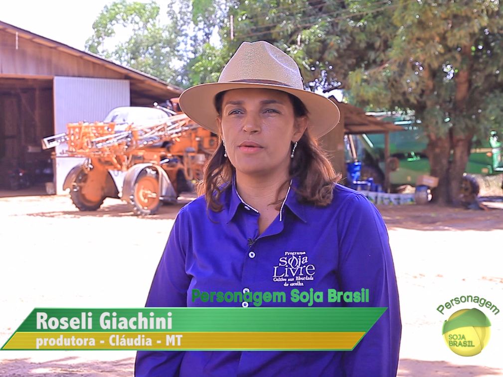 Personagem Soja Brasil: conheça Roseli Giachini | Canal Rural